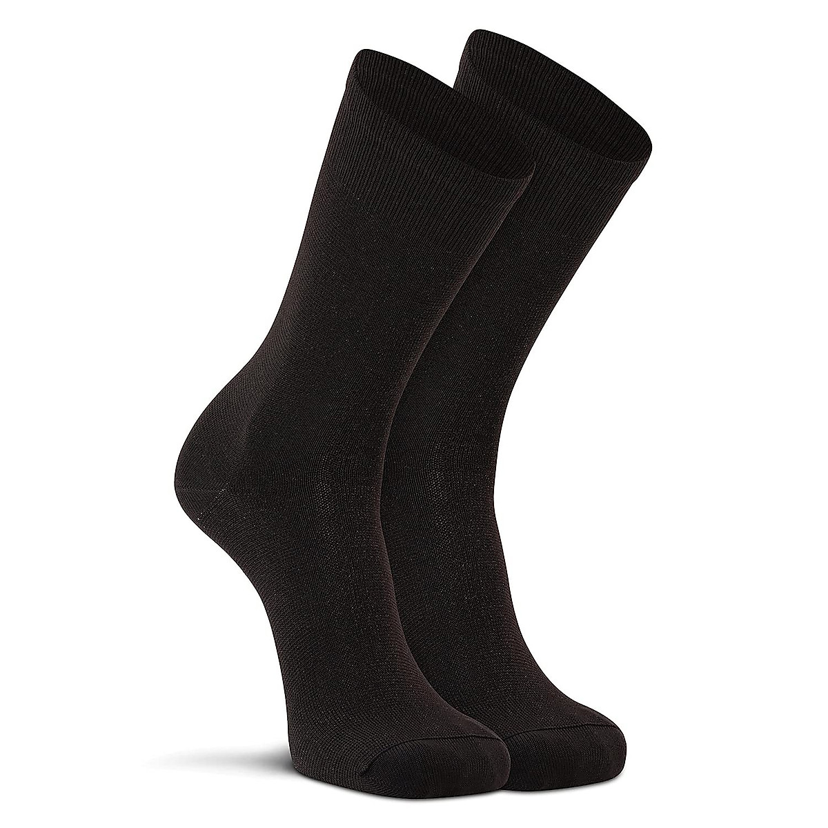 FoxRiver Standard X-Static Ultra-Lightweight Liner Crew Socks, Black, Large