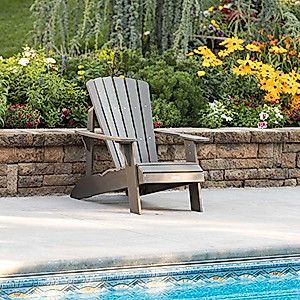 Lifetime 60335 Adirondack Chair, Shale Stone