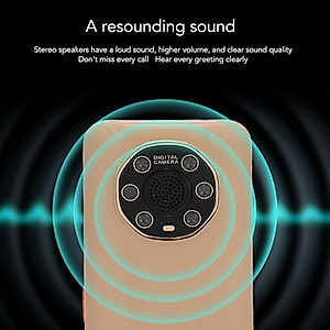 2G GSM Unlocked Cell Phone, 2.8 Inch Screen, 3200mAh Battery, Big Button, High Volume, 16GB, SOS, Flashlight, Suitable for Seniors (US Plug)