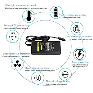HIGH QUALITY FUTUREBATT FUTUREBATT 42V 2A Power Charger Adapter Cable for Xiaomi M365, Spin, Skip, Segway Ninebot ES1 ES2 ES4, Bird, Lime, Lime-S Electric Scooter for 36V Li-ion Battery