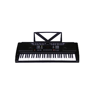 Huntington KB61 61-Key Portable Electronic Keyboard, Black