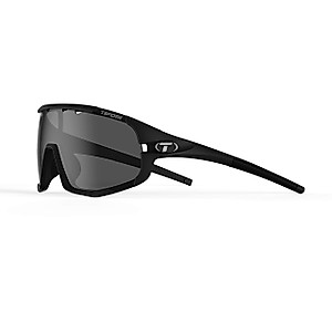 Tifosi Optics Sledge Sunglasses (Matte Black, Smoke/AC Red/Clear)