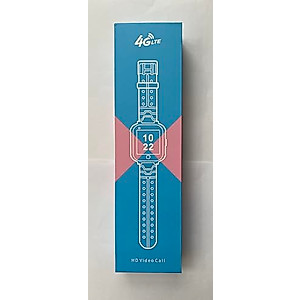 DDIOYIUR Kids Smart Watch, 4G GPS Tracker Child Phone Smartwatch with WiFi, SMS, Call, Voice Video Chat, Bluetooth, Alarm, Pedometer, Wrist Watch Suitable for 4-16 Boys Girls Birthday Gifts.