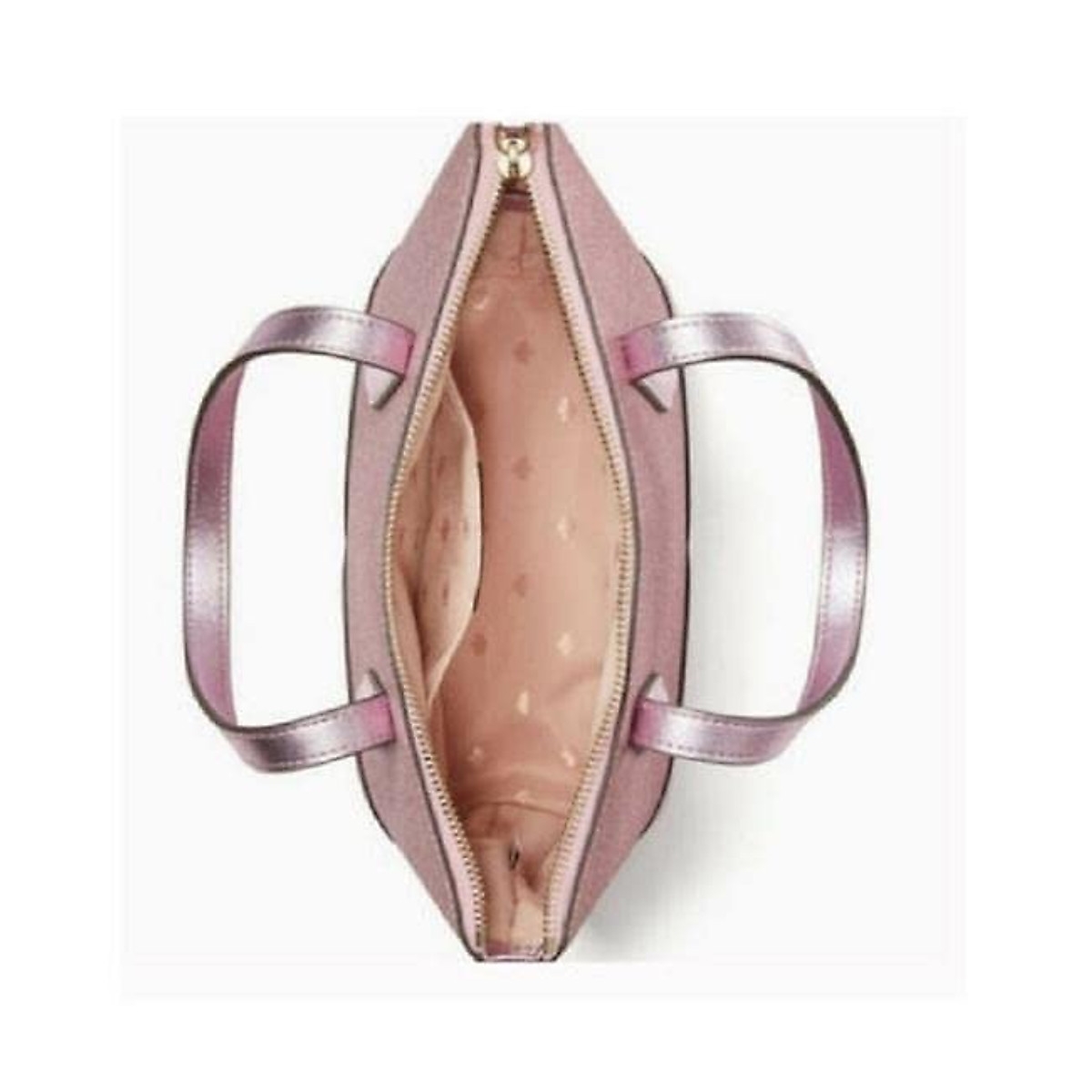 Kate Spade New York Lola Glitter Small Satchel Crossbosy Bag Rose Pink