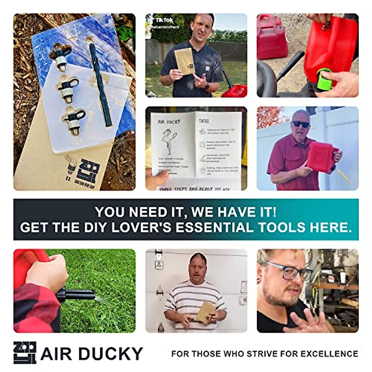 ZOOYL Gas Can Vent Caps Retrofit Kit 3 Packs, Enhances Flow for Faster Refills, Universal Fuel Tank and Gas Can Replacement Vent Valve Made of Durable Stainless Steel with Attached Silicone Rubber Cap