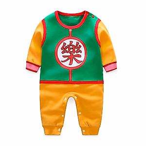 Yierying Newborn Baby Boy Girl Anime Cute Romper Jumpsuit Bodysuit Clothes Outfit Cosplay Playsuit