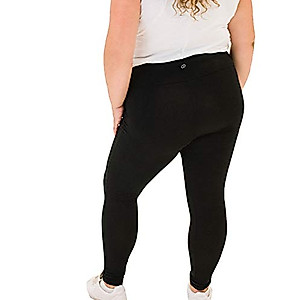 Spalding Women's High-Waisted Legging, Black, Medium