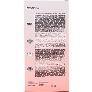 Facial Cleansing Brush - Facial Spin Brush - Face Brushes for Cleansing and Exfoliating - Spinning Face Cleansing Brush - Face Cleansing Face Wash Brush Electric by Grace and Stella (4 Brush Heads)