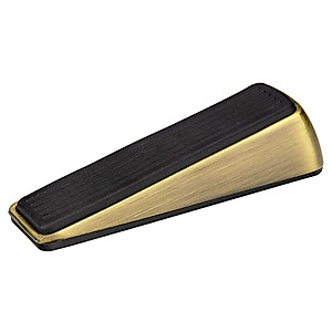 Metal Door Stop, Heavy Duty Door Stop, Anti-Scratch/Rust Wedge Stopper for Bottom of Door Rubber Heavy Doorstops Wedge Door Stoppers