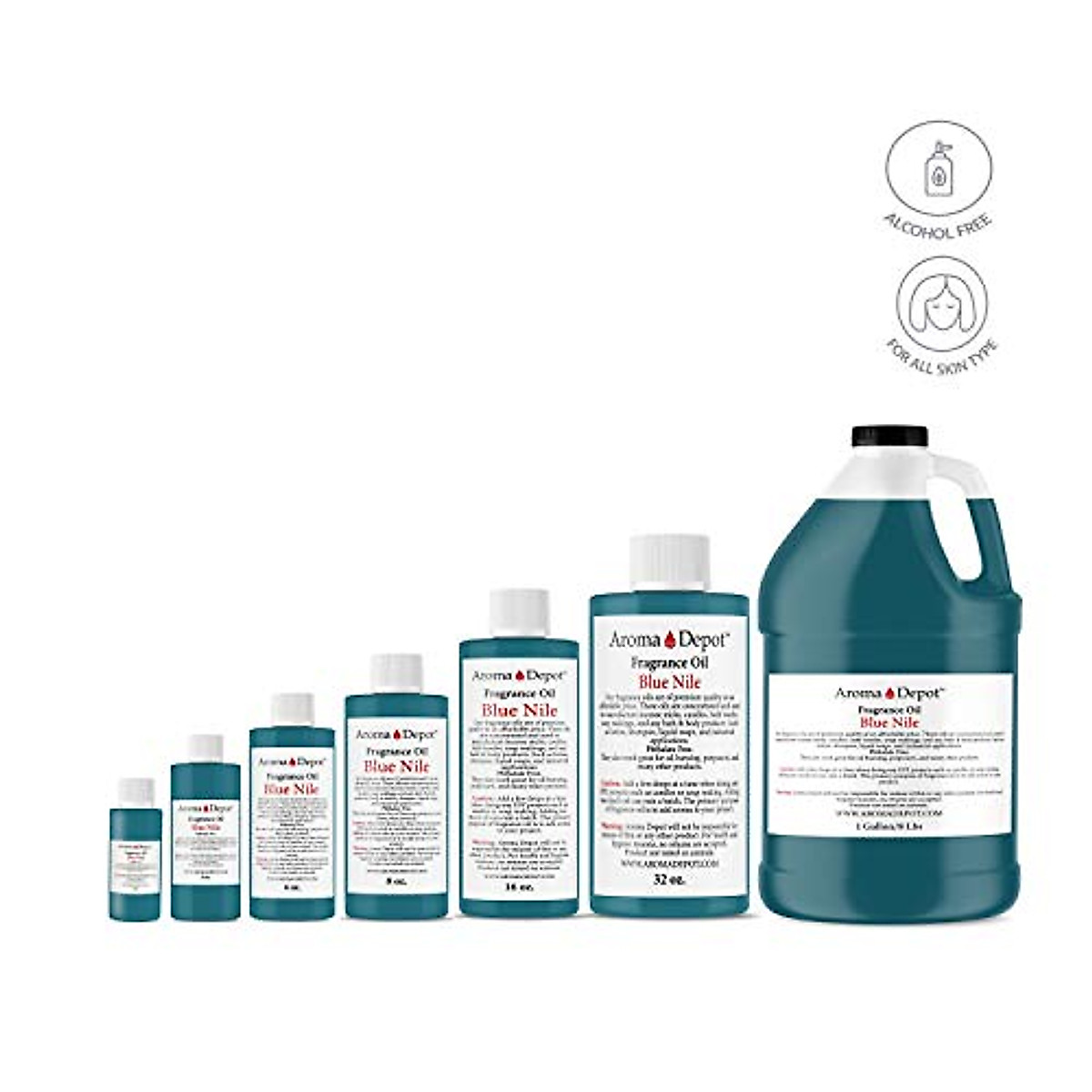 4oz Blue Nile Perfume Oil for Making, Body Oil, Soap, Candle Making & Incense. Our Version is a Premium Quality Undiluted & Alcohol Free