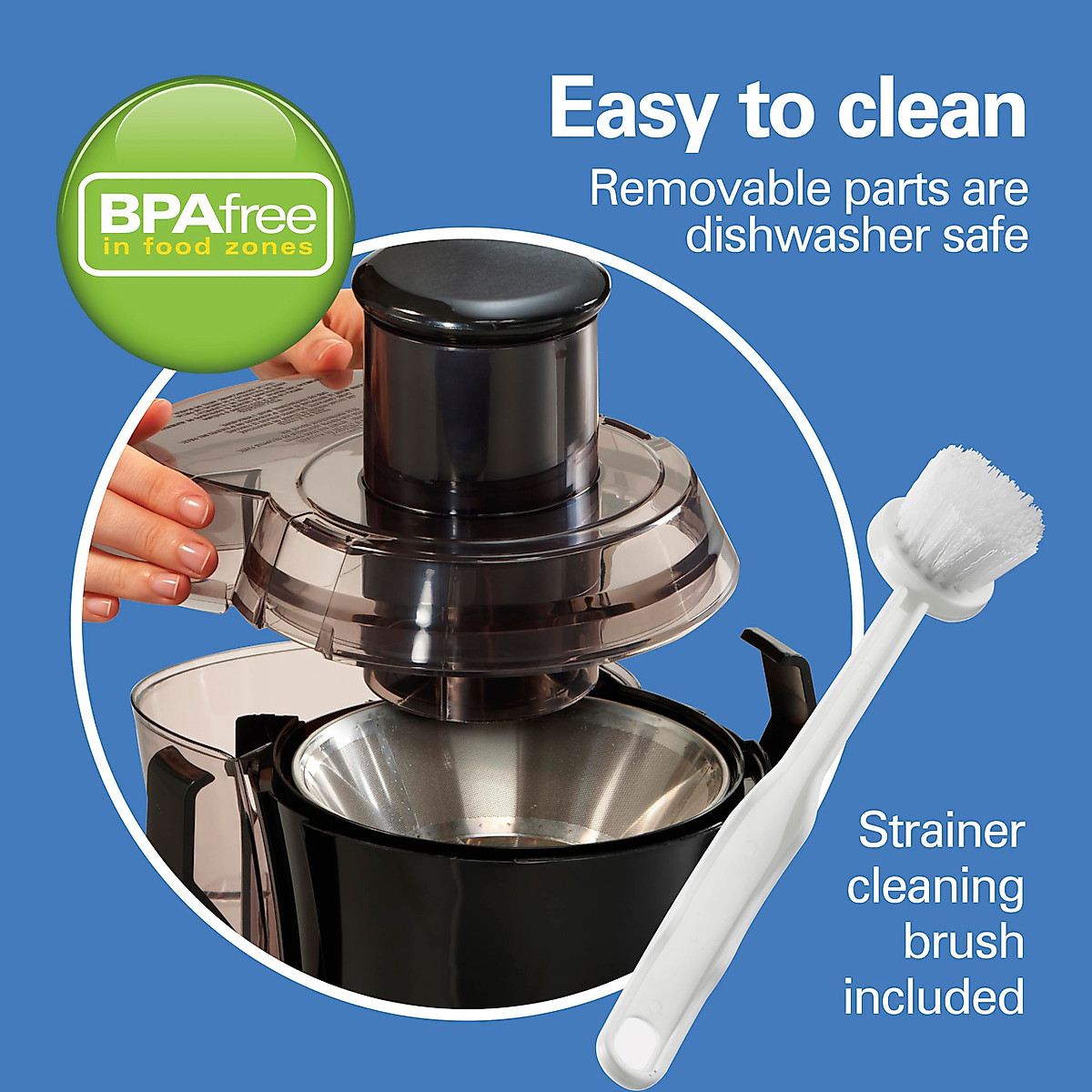 Hamilton Beach Big Mouth Juice Extractor R2502BM Refurbished