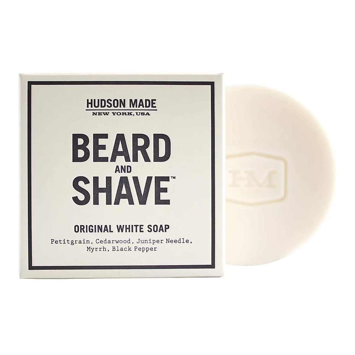 Hudson Made - Beard & Shave Soap (Original White)