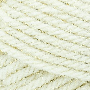 Lion Brand Hue + Me Yarn for Knitting, Crocheting, and Crafting, Bulky and Thick, Soft Acrylic and Wool Yarn, Salt (3-Pack).