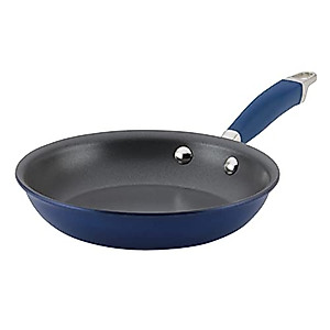 Anolon Advanced Hard-Anodized Nonstick Frying Pan / Nonstick Skillet, 8 Inch, Indigo