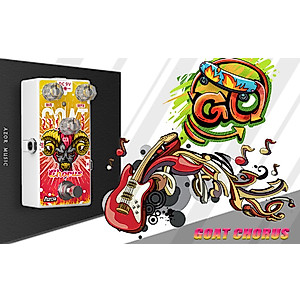 AZOR Chorus Guitar Effect Pedal Classic Goat Chorus Effects Pedal for Electric Guitar AP511