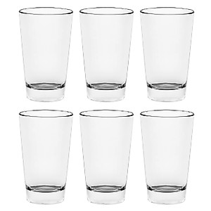 Barski - European Glass - Hiball Tumbler- 13.5 oz. - Set of 6 Highball Glasses - Made in Europe