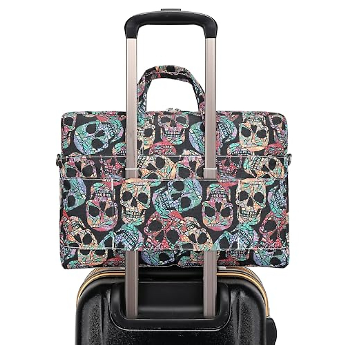 Ezrelia15-15.6 inch Laptop Shoulder Bag, for MacBook Pro 16, Hp Lenovo Dell 14 inch Waterproof Messenger Bag Case Sleeve