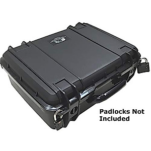 Case Club Portable Gaming Station with Built-in 18.5" Monitor - Fits PlayStation 5, 1 Controller, 2 Games & Has a Built-in Fan to Expel Heat - Hard-Shelled PS5 Travel Case is Waterproof & Lockable