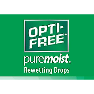 Opti-Free Puremoist Rewetting Drops, 12-mL