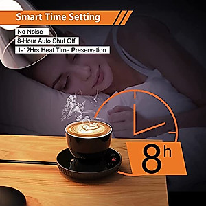 TADPOLE Coffee Mug Warmer, tadpole Mug Warmer for 2-Temp Setting, Electric Candle Cup Warmer with 8H Auto Shut Off, Coffee Warmer for Desk Home Office, Beverage Warmer for Coffee,Milk,Tea(No Cup)