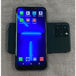 aderroo 1GB RAM 16GB ROM, S22U Android Smartphone, 6.11-inch Screen, Only SIM Cards Supports 3GWCDMA：850 / 2100MHZ，Dual SIM Card，Unlocked Cell Phones（Black）