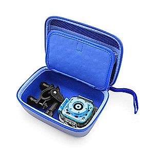 CASEMATIX Camera Travel Case Compatible with PROGRACE, Ourlife, Dragon Touch and More Waterproof Toy Camera Video Recorders - Case for Toy Action Camera and Accessories