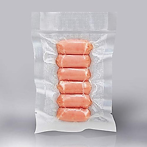 1Pc Vacuum Sealer Bags, 17x500cm Vacuum Sealer Bags Rolls Vacuum Seal Bags Airtight Vacume Saver Heat Seal Bags Vacuum Sealer Rolls for Storage, Meal Prep, Sous Vide