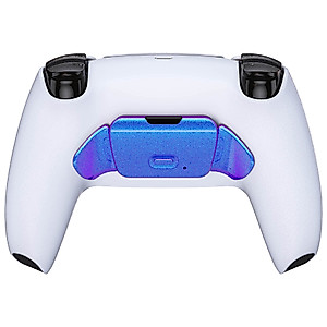 Chameleon Purple Blue Replacement Redesigned K1 K2 Back Button Housing Shell for PS5 Controller eXtremerate Rise Remap Kit - Controller & Rise Remap Board NOT Included