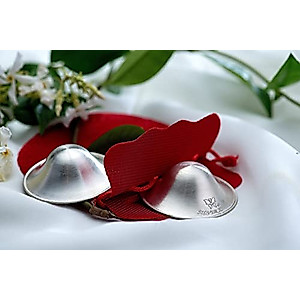 The Original Silver Nursing Cups, Nipple Shields for Nursing Newborn, Nipple Protector for Breastfeeding, Nipple Covers Breastfeeding, No Need Nipple Cream, Newborn Essentials Must Haves