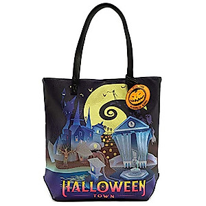 Loungefly x The Nightmare Before Christmas Halloween/Christmas Town Tote Bag