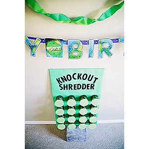 Teenage Mutant Ninja Turtles Birthday Party Banner, Party Supplies