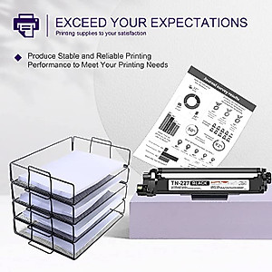TN-227BK/C/M/Y TN227BK/C/M/Y High Yield Cartridge: UOTYUE 5Pack Compatible TN-227BK CMY High Yield Toner Cartridge Replacement for HL-3290CDW 3210CW 3230CDN MFC-L3770CDW L3710CW Printer,(2BK/1C/1M/1Y)