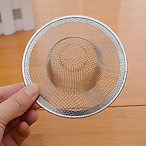 Stainless Steel Kitchen Sink Strainer Hair Catcher Stopper Bathroom Bathtub Show Drain Strainer Washer