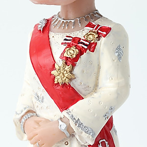 Queen Elizabeth II Bobblehead, United Kingdom Princess Elizabeth Alexandra Mary Windsor Bobblehead Toys Statue Queen Elizabeth II Action Figure