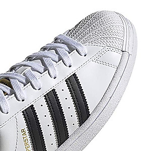 adidas Originals Women's Superstar Sneaker, White/Black/White 8.5