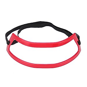 Men Neckline Shaving Template Neck Hair Trimming Styling Red Hairline Shaping Tools for Trimming, Mustache, Neckline and Hairline Line-up