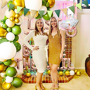 Rose Gold Mountain Bachelorette Party Decorations Last Trail Before The Veil Banner Balloon Hiking Bachelorette Party Decorations Supplies Mountain Wedding Bridal Shower