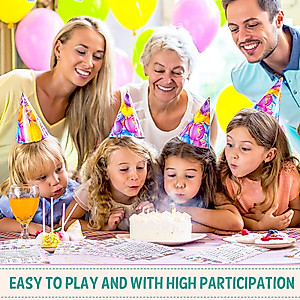 Who Knows The Birthday Girl Best, 50 Pieces Birthday Party Activity Game Card Set Girly Pink Sprinkles Themed Game Card with 20 Pieces Pre-Pointed Wood Pencils for Teen Girl Sleepover Slumber Party