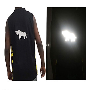 FUNKAKA Heat Transfer Vinyl Reflective Light Gray HTV Roll, 12" x 10ft Reflective Iron on Vinyl for All Cutter Machine, Reflective HTV Vinyl for T-Shirts Easy to Cut & Weed for Heat Vinyl DIY Design