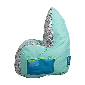 Livebest Kids Self-Rebound Sponge Sofa Bean Bag Chair Seat with Animals Pattern Indoor Furniture for Boys and Girls,Bright Color