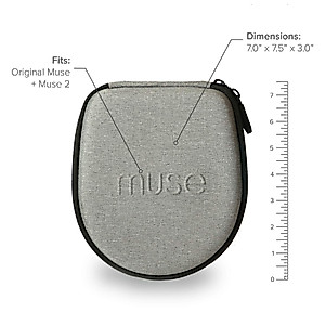 MUSE 2 Case - Official Storage & Travel Carrying Case 2: The Brain Sensing Headband (Also Compatible with Original