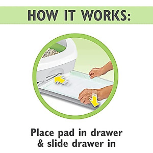 Tidy Cats Breeze Spring Clean Cat Pads Refill Pack (2) 10 Count Pouches with AuroraPet Catnip Toy (Assorted)