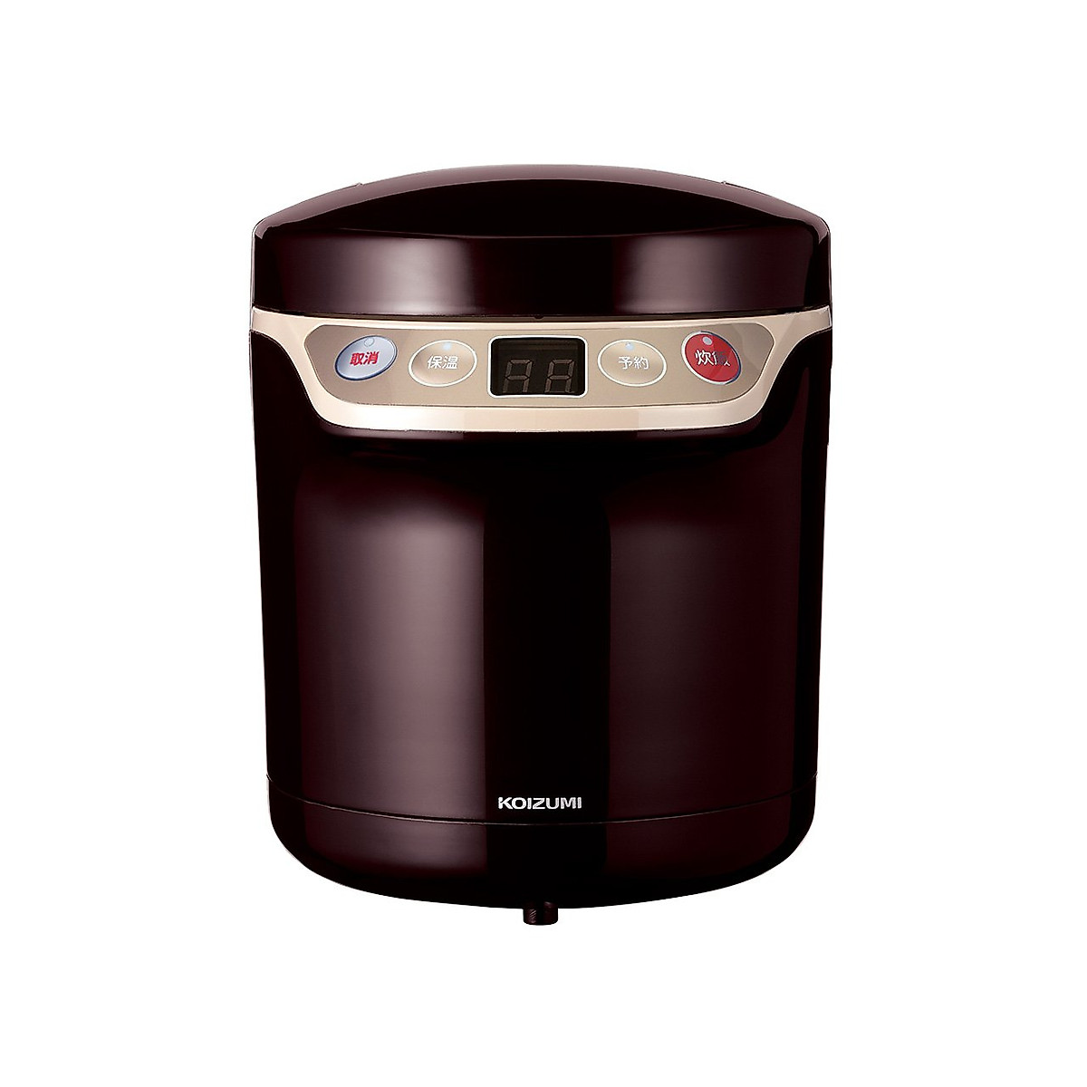 KOIZUMI Rice cooker 0.5 to 1.5 Go (about 90 ~ 270m) KSC-1511/T (Brown)