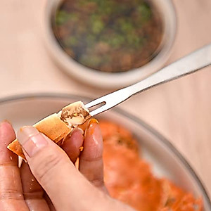 IMEEA Seafood Forks Picks Crab Leg Forks/Picks SUS304 Stainless Steel Seafood Tools for Lobster, 8.3-Inch