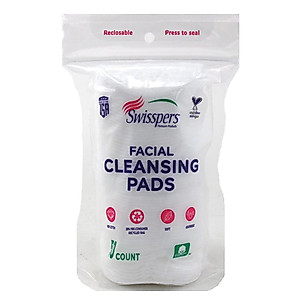 Swisspers Facial Cleansing Pads 50 Count (3 Pack)