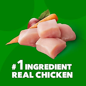 IAMS Adult Minichunks Small Kibble High Protein Dry Dog Food with Real Chicken, 7 lb. Bag