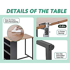 FDW Dining Table Set Kitchen Table and Chairs Dining Room Table Set for Small SpacesDining Table for 2 Modern Home Furniture Rectangular