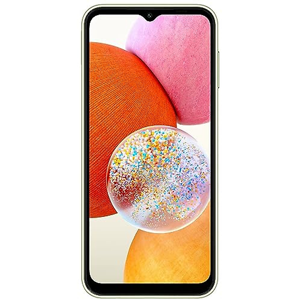 SAMSUNG Galaxy A14 4G LTE (128GB + 4GB) Unlocked Worldwide (Only T-Mobile/Mint/Metro USA Market) 6.6" 50MP Triple Camera + (15W Wall Charger) (Green (SM-A145M/DS))