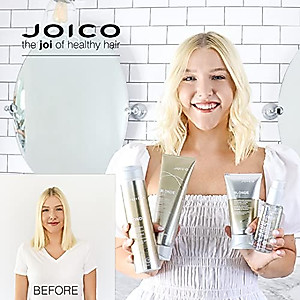 Joico Blonde Life Brilliant Glow Brightening Oil | For Blonde Hair | Tame Frizz | Boost Shine & Brilliance | Add Softness & Smoothness | With Monoi & Tamanu Oil | 3.4 Fl Oz