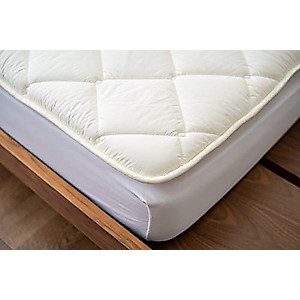EMOOR Foldable Japanese Futon Mattress Topper CLASSE-Topper Tatami Floor Mattress Queen, Made in Japan